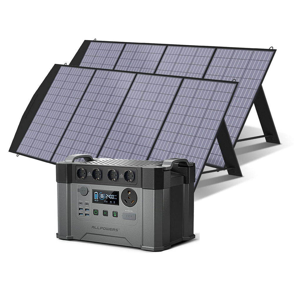 ALLPOWERS Solar Generator Kit 2400W (S2000 Pro + SP033 200W Solar Pane